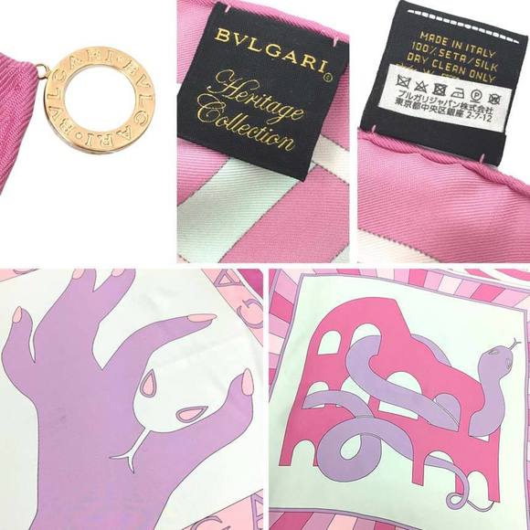 BVLGARI | Accessories | Bvlgari Bulgari Scarf Muffler Heritage ...